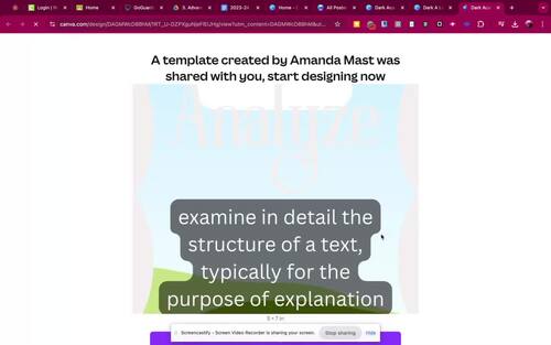 Dark Academia Critical Thinking ELA Posters -Back to school Secondary ...