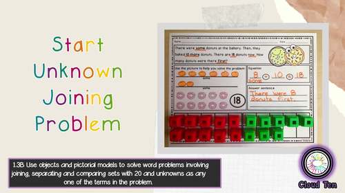 Start unknown joining word problems by Cloud Ten | TPT