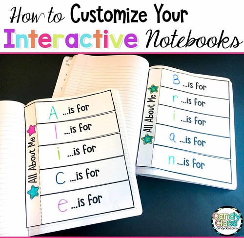 How to Customize Your Interactive Notebooks Video Tutorial by The Candy ...