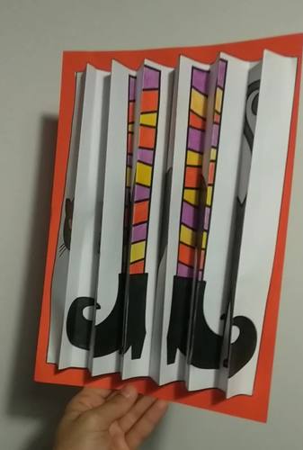 HALLOWEEN AGAMOGRAPH - fun craft, art project by Learn discover and grow