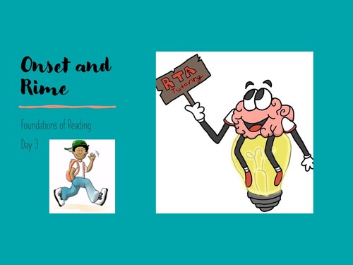Onset and Rime - Foundations of Reading - Day 3 by Ready to Achieve ...