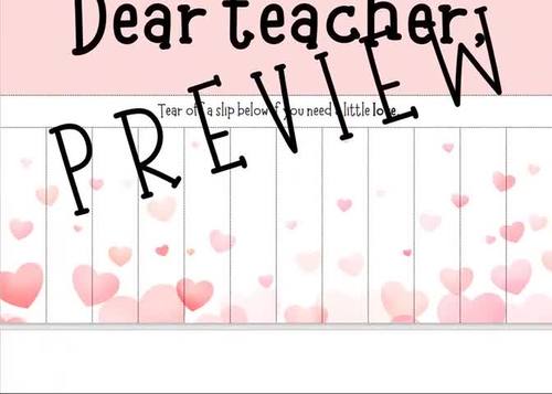 Teacher Appreciation Kindness Tear-off Posters by Lau's Teaching Lair