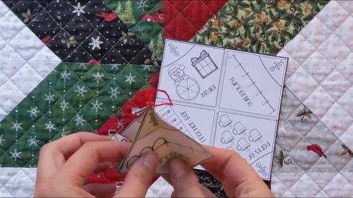 Winter Fractions Ornament - Christmas math foldable activity by Claro ...