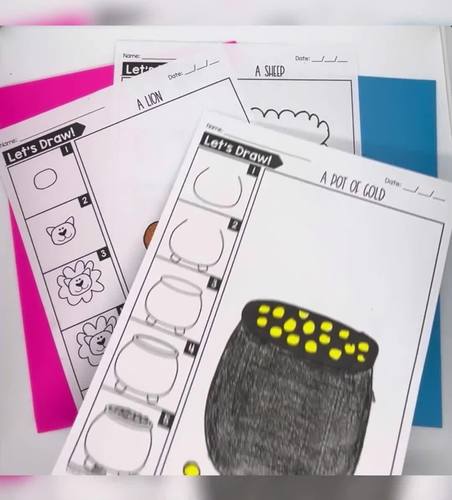 March Activities Directed Drawing and Writing Activities How to Draw