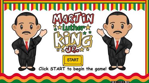 Martin Luther King Jr. Biography Game Show: MLK Jr. Reading ...