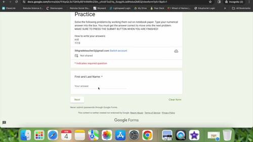 Mixed Numbers to Improper Fractions Google Forms (Self-Grading) | TPT