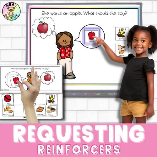 Requesting Reinforcers Activities for Speech Therapy and Special Education