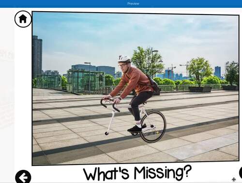 What's Missing? Language Activity Speech Therapy ELL Task Cards + Boom ...