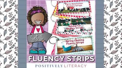 Fluency Strips | Reading Fluency Practice | Sentence Fluency Practice ...