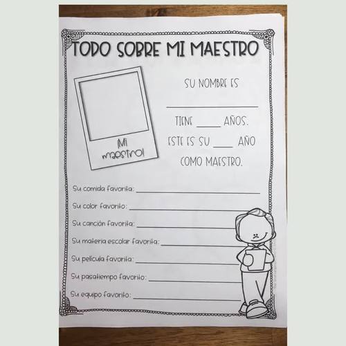 Back to school activities in Spanish - Actividades de regreso a clases