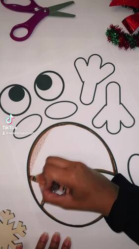Reindeer Craft and Writing Activity by KekesClassroom | TPT