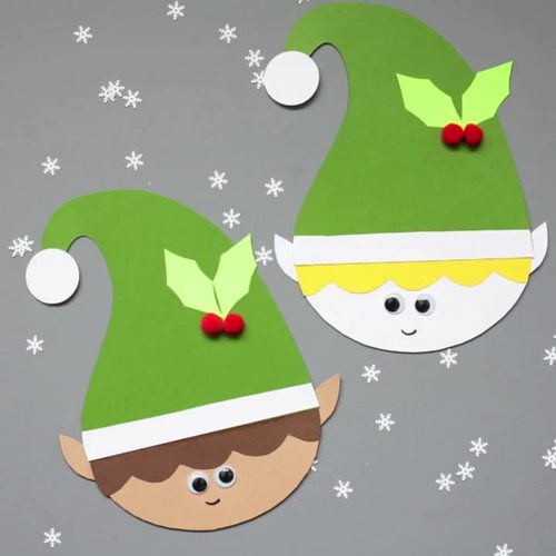 Elf Craft - Christmas Craft Activity - Christmas Bulletin Board | TPT