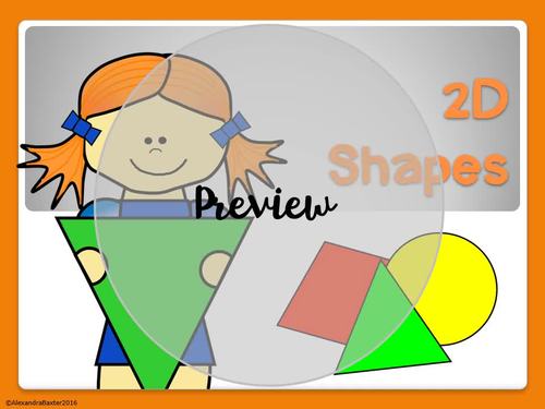 2D Shapes PowerPoint Teaching Slides Warm Up Sides Corners Real World ...