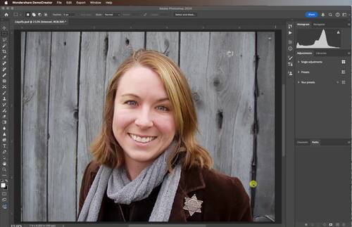 Unit 2 - Project 3 - DSLR Photography – Photoshop Tutorial K: Liquify!