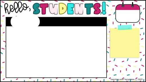 Hello Students - Daily Agenda - Google Slides-Summer Boho Theme-Morning ...