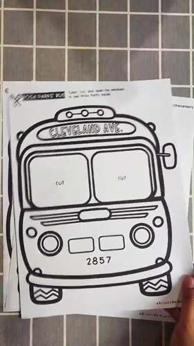 Black History Month Rosa Parks Day Bus Craft |History &Writing Be Brave ...