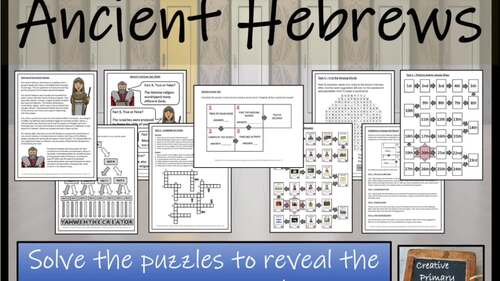 Ancient Hebrews Escape Room Activity by Creative Primary Literacy