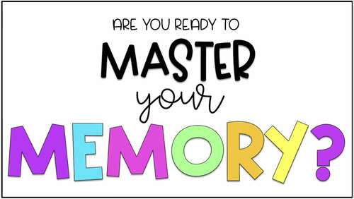 Virtual Meeting Games | Morning Meeting Games | Memory Master! | Fall ...