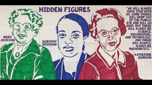 Hidden Figures Collaboration Poster (Katherine Johnson) | Women's ...