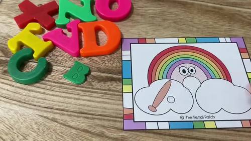 Alfabeto Actividad de Sonido Inicial | Spring Beginning Sounds in Spanish