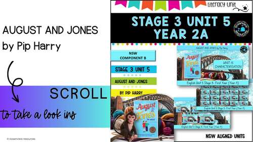 AUGUST AND JONES -NSW DET Stage 3 Unit 5 Term 2 Year B Component B NESA