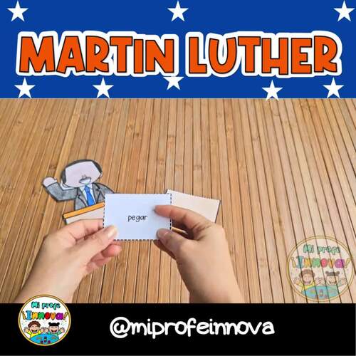 Martin Luther King Jr Activities Spanish - MLK Craft, Writing ...