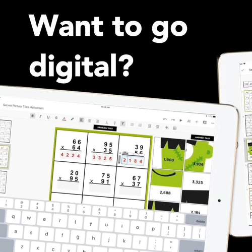 Halloween Math 4th-5th Paperless Google Slides PowerPoint Secret ...