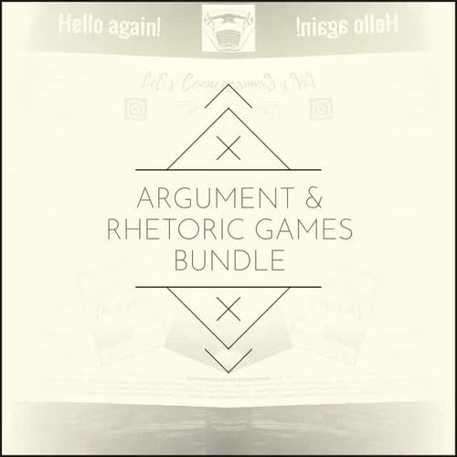 Argument and Rhetorical Analysis Games for Secondary ELA by Bespoke ELA