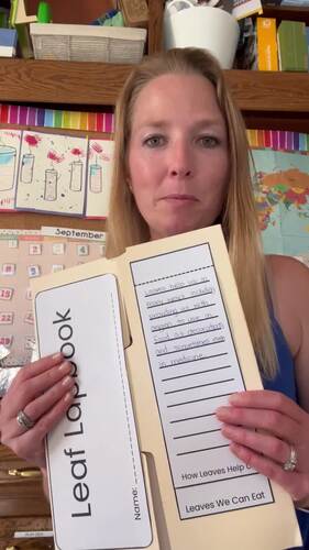 Leaf Lapbook by cori stanton | TPT