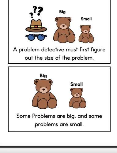 Big Problem, Small Problem Social Story and Activities by They Call Me ...