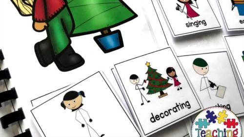 Christmas Adapted Books For Special Education by Teaching Autism