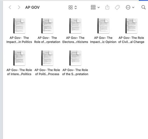 AP Gov Writing Assignments (8 total) by Curt's Journey | TPT