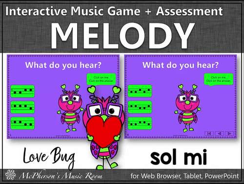 Valentine’s Day Music | Sol Mi Interactive Solfege Game + Assessment ...
