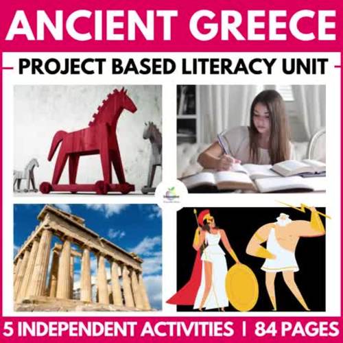 Ancient Greece | 5 Project Based Learning Activities | Reading ...