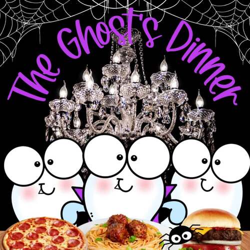 The Ghost's Dinner Activities and Craft by moonlight crafter by Bridget