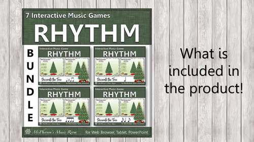 Christmas Music | Interactive Rhythm Games {Decorate the Tree Bundle}
