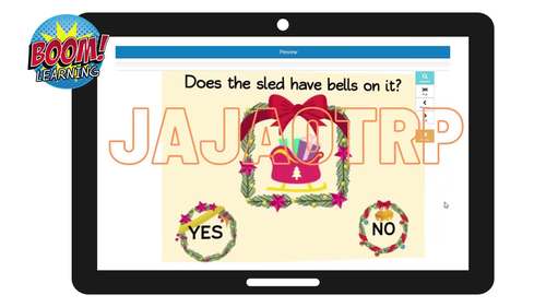 Christmas Answering Yes No Questions - Boom Cards Distance Learning by ...