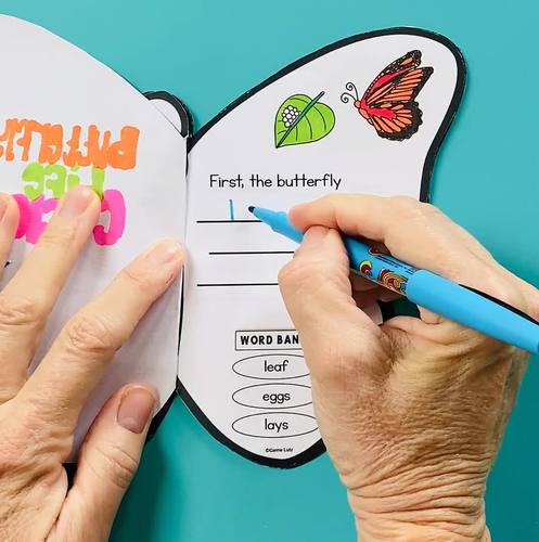 Life Cycles Bundle Chicken and Butterfly by Carrie Lutz - Classroom ...