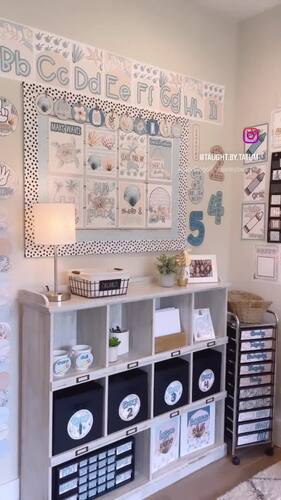Calm Coastal Classroom Decor Bundle by Taught By Tatum | TPT