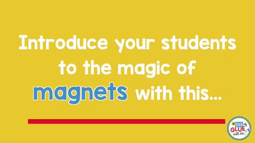 Magnets Unit: Magnet Worksheets & Magnetism Activities Kindergarten ...
