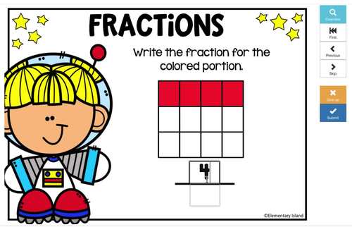 Fractions Activities with Boom Cards | Distance Learning by Elementary ...