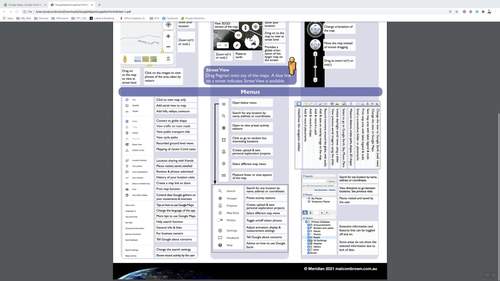 Google Maps, Google Earth ***Info Sheet*** by Meridian | TpT