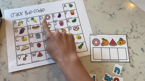 Crack the Code Task Cards: Sight Word Pre-Primer | TpT