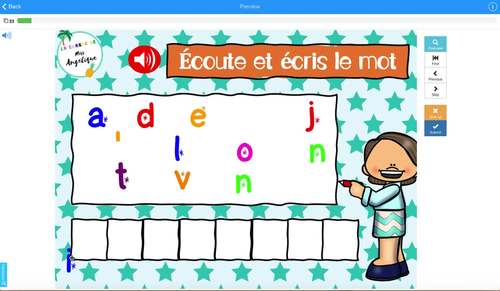 French Sight Words Grade 2 Mots fréquents outils CP BOOM CARDS Distance ...
