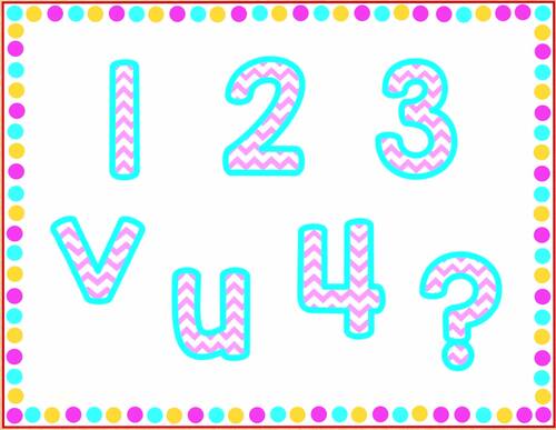Chevron Bulletin Board Letters, Large Alphabet Letters, Alphabet Letters