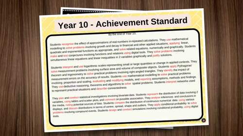 V9 MATHS Year 10 Learning goals/Intentions & Success Criteria - 100% ...