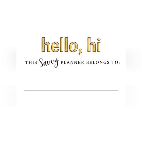 The Savvy Planner (23-24): Colorful Editable 2 Subject (Digital ...