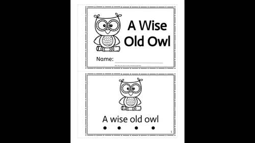 62 Nursery Rhyme Emergent Reader Booklets by Oh Boy Homeschool | TPT