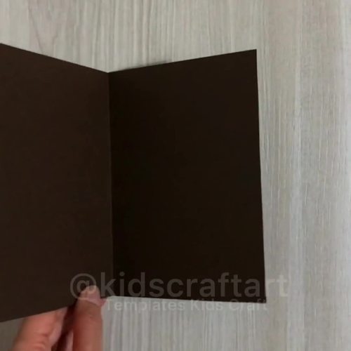 Halloween Greeting Card Craft Pumpkin Candy Corn Crafts Cards October ...