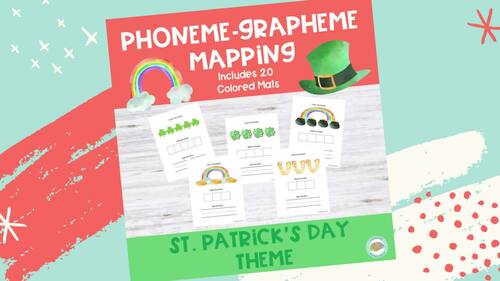 Orthographic Mapping- St. Patrick's Day Theme by Celebrating Neurodiversity